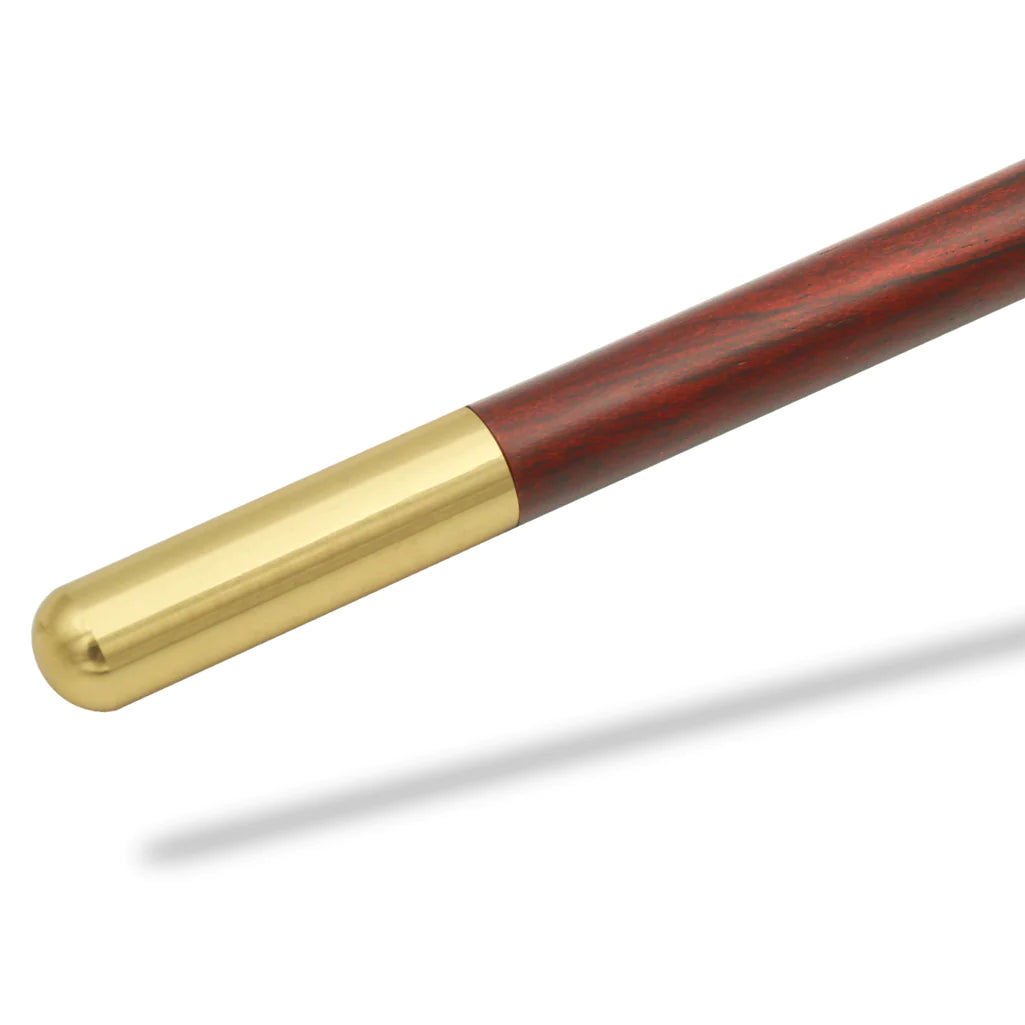 Magicians Wand - Pro Model Magician Wand Brown With Metal Tips – Make ...